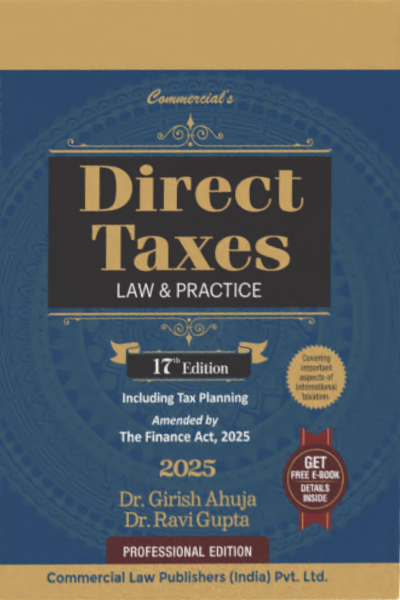 Direct Taxes Law & Practice (DTL) As Amended by Finance Act, 2025